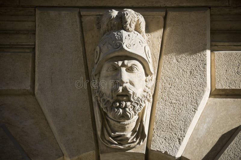 Mascaron stock image. Image of ominous, architecture - 22335257