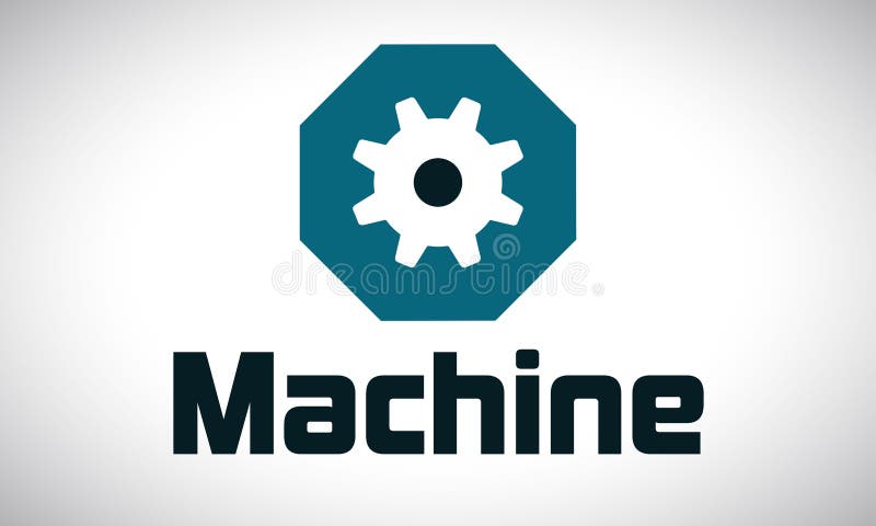 Maschine - Industrie - Logo Vektor Abbildung - Illustration von vektor ...