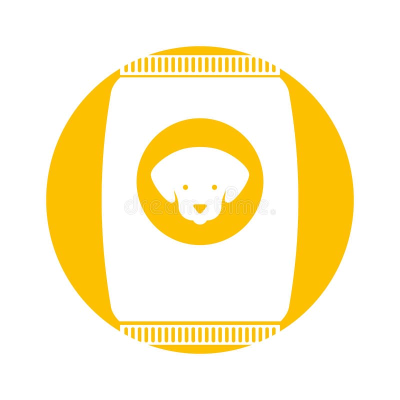 Mascot food bag icon stock vector. Illustration of package - 95926531