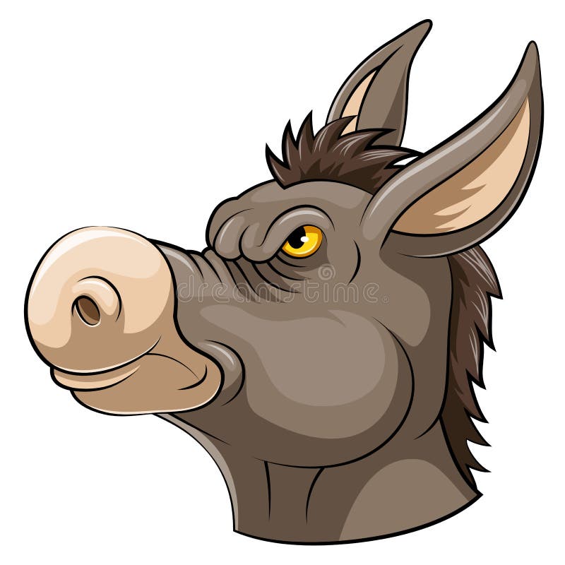 Mad Donkey Cartoon