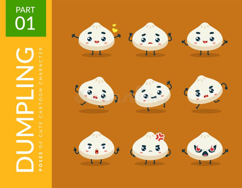Cute Dumpling Stock Illustrations – 3,050 Cute Dumpling Stock ...