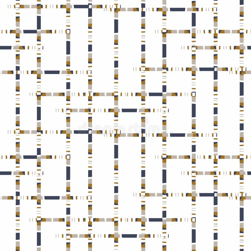 Masculine Broken Stripe Seamless Pattern. Classic Retro Line for ...