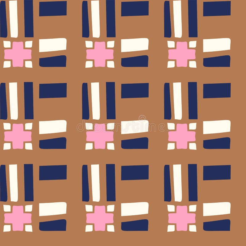 Masculine Geometric Seamless Pattern. Simple Shape for Digital ...