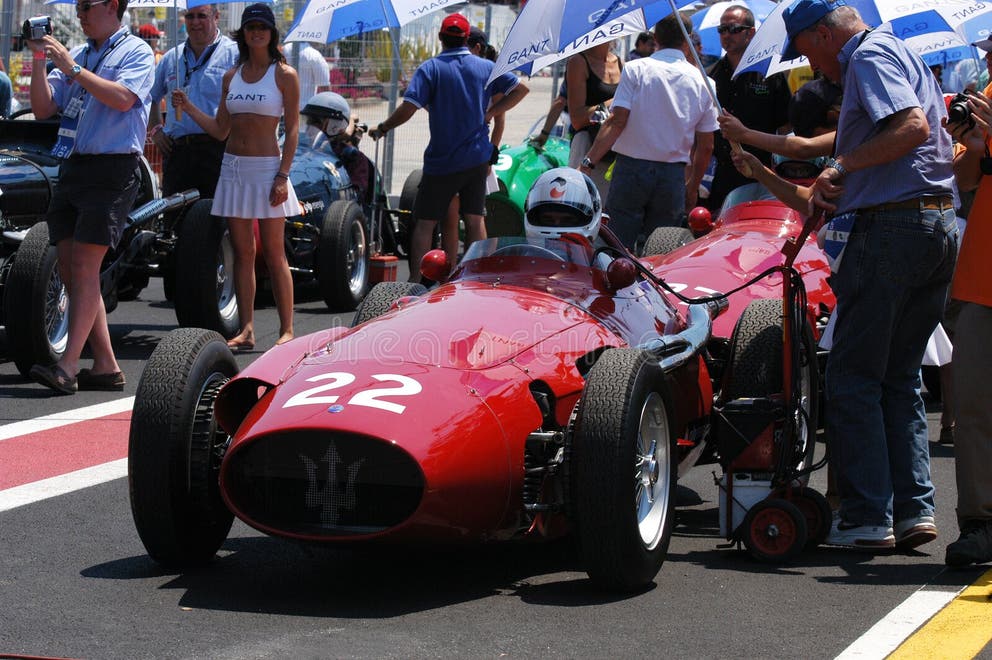 Maserati 250 F editorial photography. Image of world, grand - 6160912