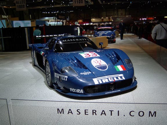 Maserati MC12 foto editorial. Imagen de ferrari, azul - 21698516