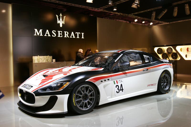 Maserati racing car editorial stock photo. Image of cars - 16314983