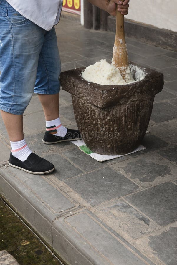 Mash rice stock image. Image of stone, handmade, handcrafted - 54545095