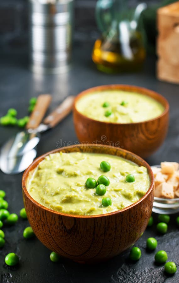 Mashed green peas stock image. Image of mash, fresh - 120156565
