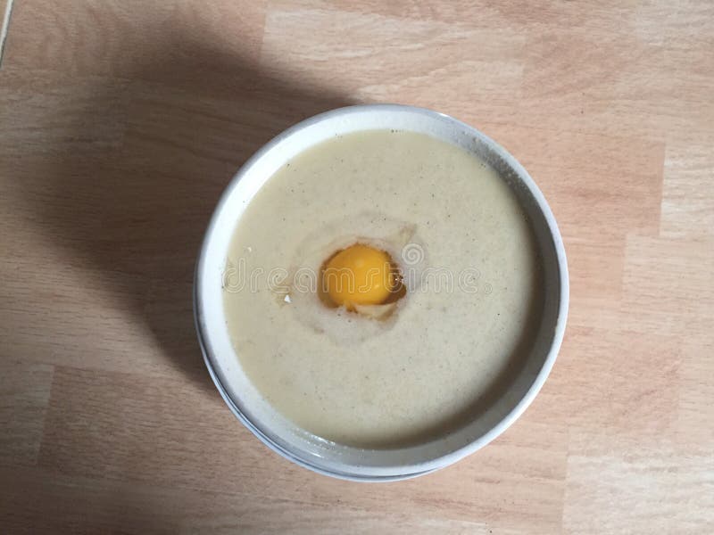 Mashed kenkay porrigde stock image. Image of fresh, meal - 105442317