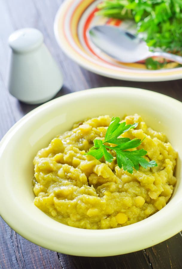 Mashed mung beans stock image. Image of moong, kernel - 33863037