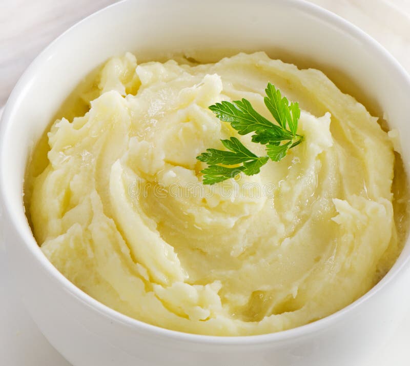 Mashed potato stock image. Image of mashed, creamy, closeup - 34347277