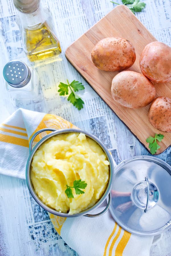 Mashed potato stock image. Image of fluffy, prepared - 45781207