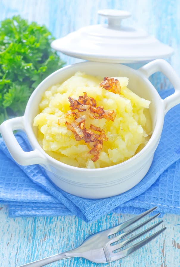Mashed potato stock image. Image of puree, boiler, food - 34282093