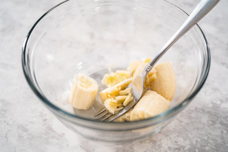Mashed bananas stock photo. Image of organic, fresh - 274813966