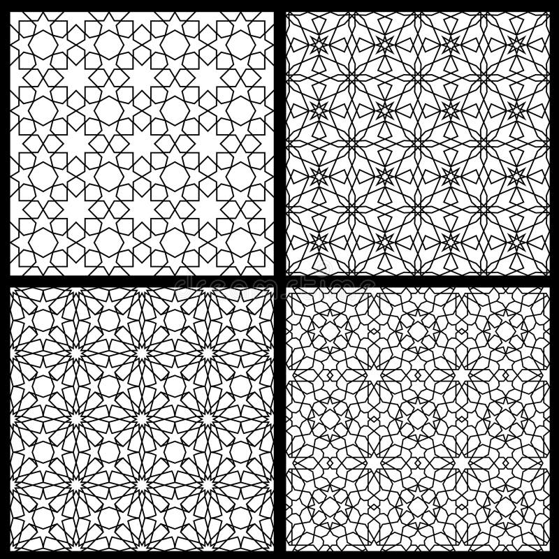 Mashrabiya Arabesque Arabic Window Islamic Pattern Stock Photo - Image ...