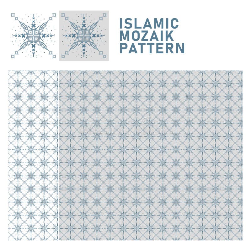 Islamic Pattern Customizable Stock Vector - Illustration of customizabl ...