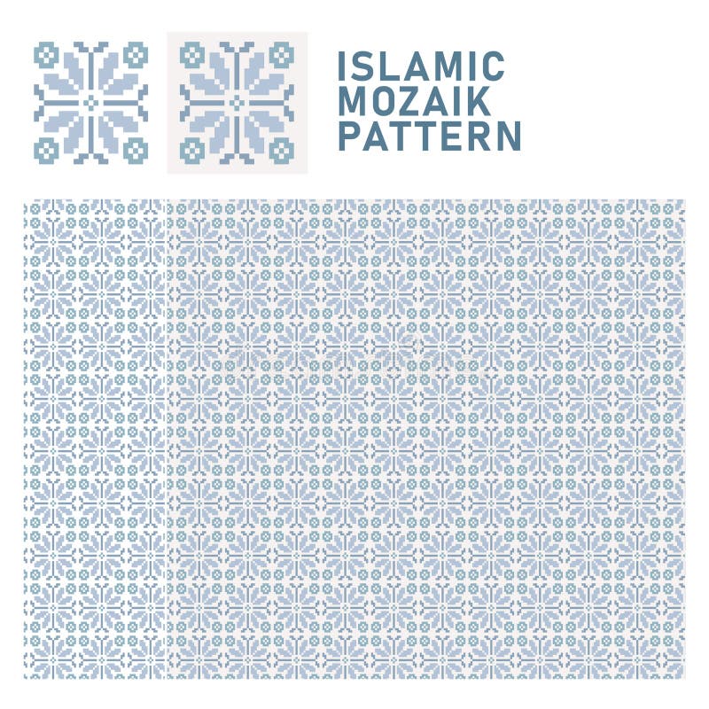 Islamic Pattern Background Customizable Stock Vector - Illustration of ...
