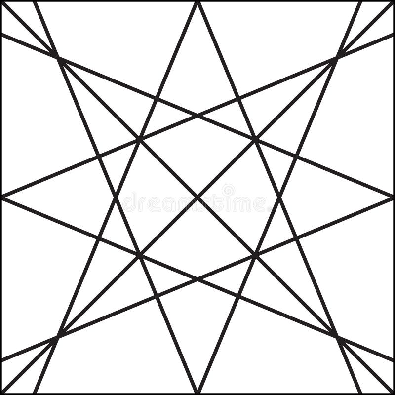 Mashrabiya Arabesque Arabic Seamless Pattern Stock Illustration ...