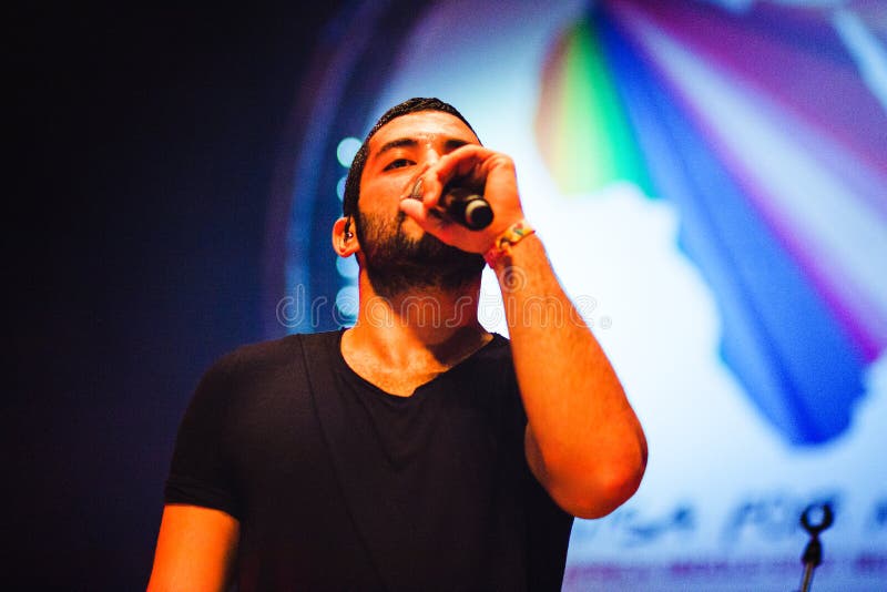 Mashrou leila editorial stock photo. Image of chedid - 92201143