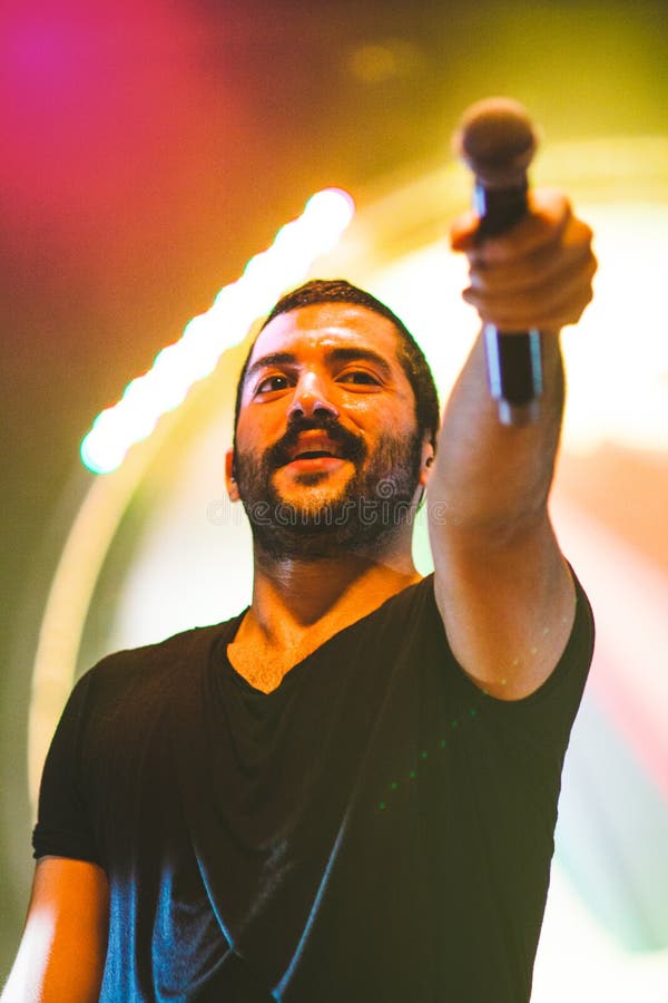 Mashrou leila editorial stock photo. Image of chedid - 92201143