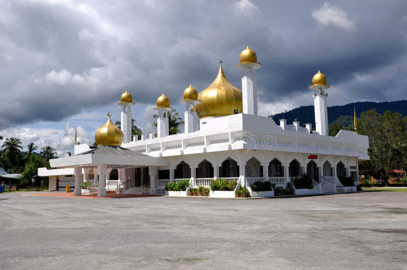 Masjid Diraja Tuanku Munawir Dans Negeri Sembilan Photo stock - Image ...
