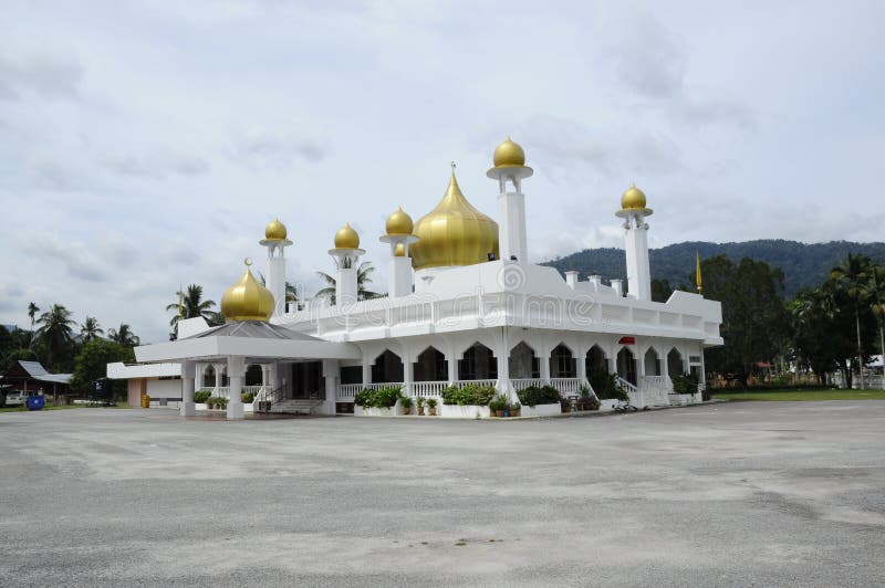 Masjid Diraja Tuanku Munawir Em Negeri Sembilan Imagem de Stock ...