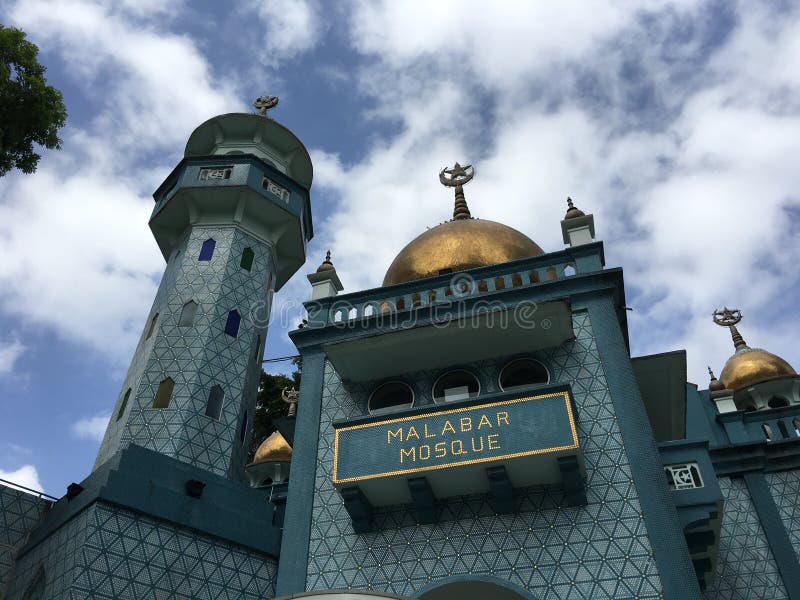 Masjid Malabar editorial image. Image of muslim, asia - 73857720