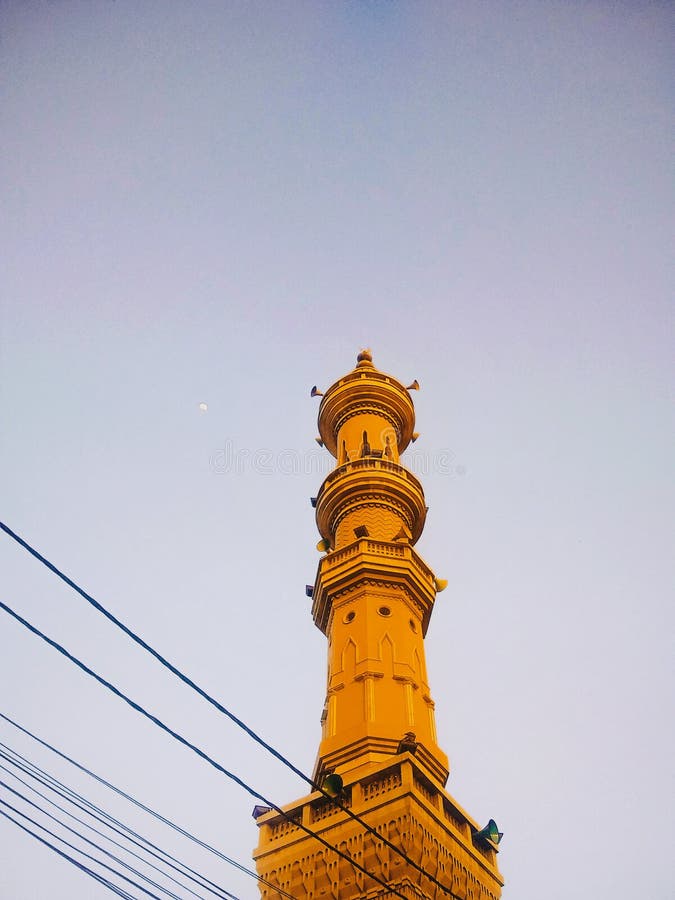 Masjid minar stock image. Image of minar, vsco, preset - 117396203