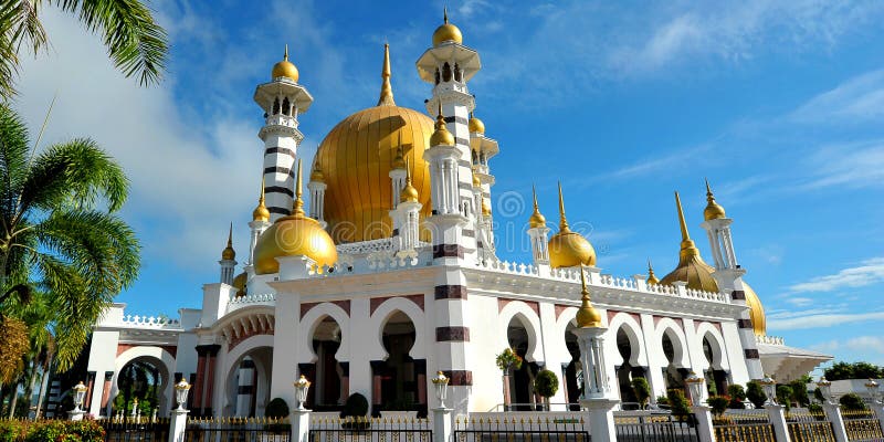 Ubudiah Mosque editorial photography. Image of sight - 152361227