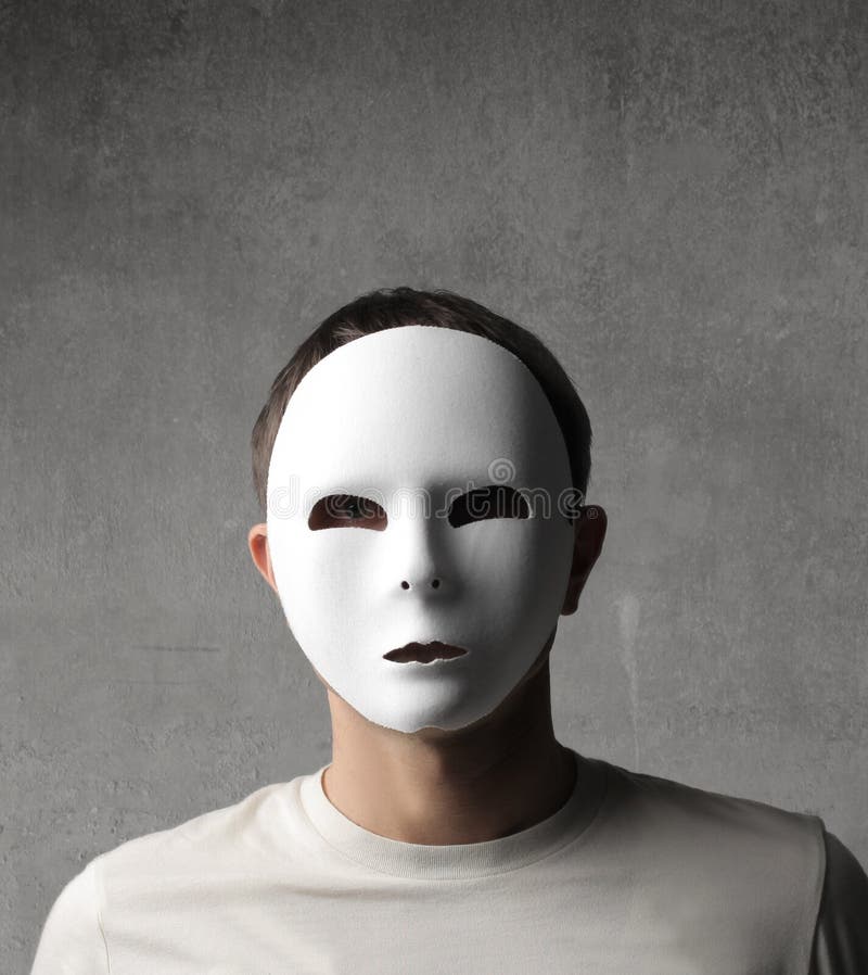 Mask stock photo. Image of masquerade, mask, white, identity - 18905814
