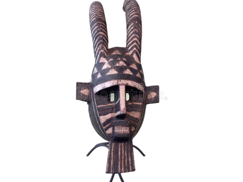 Indian cult mask stock image. Image of expression, carved - 8534831
