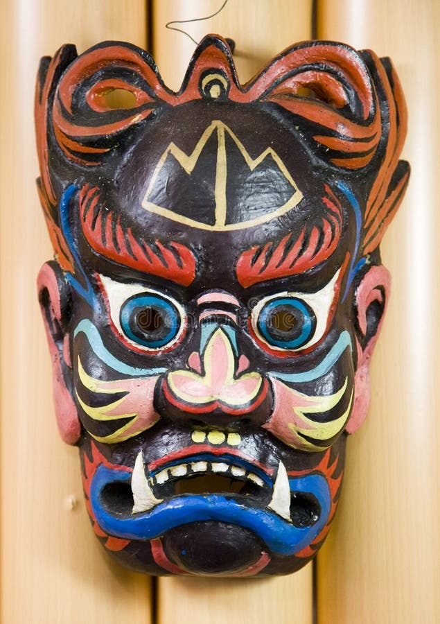 Mask stock image. Image of china, wooden, opera, folk - 8386339
