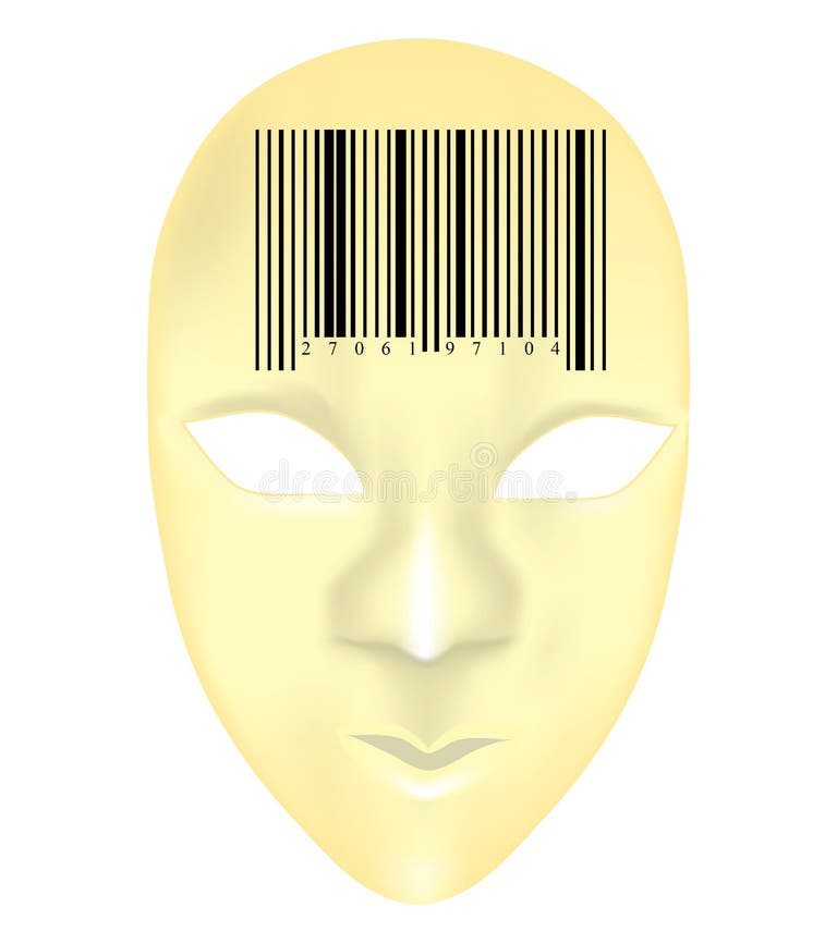 Forehead Barcode Stock Illustrations – 17 Forehead Barcode Stock ...