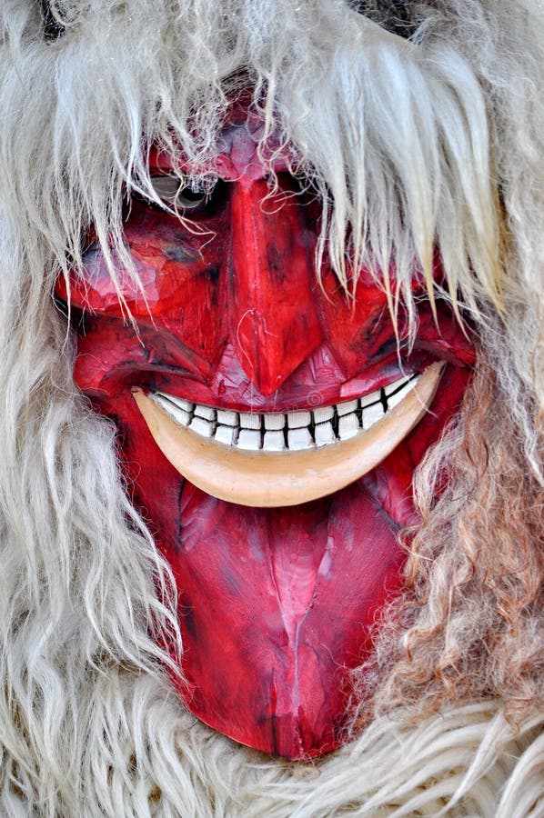 Mask of a Buso People at Hungary Editorial Stock Image - Image of event ...