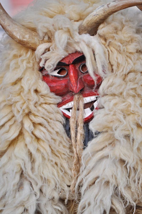 Mask of a Buso People at Hungary Editorial Image - Image of mohacs ...