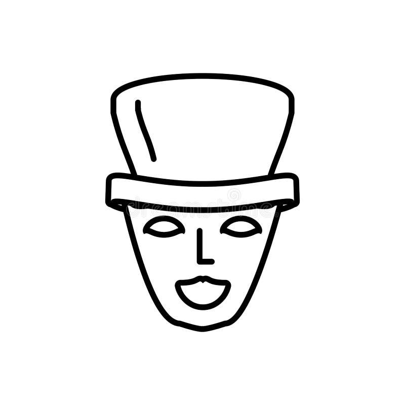 Masquerade Top Hat Stock Illustrations – 340 Masquerade Top Hat Stock ...