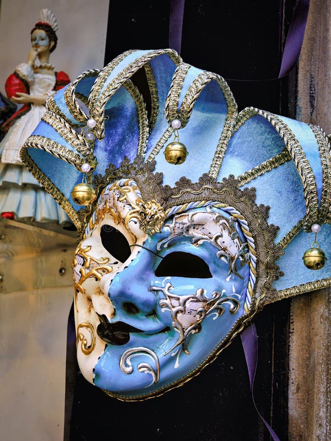 Mask for Carnival in Venice Stock Image - Image of glitter, celebration ...