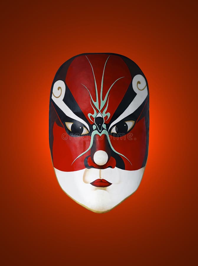 Mask of chinese opera stock image. Image of costume, arts - 14225873
