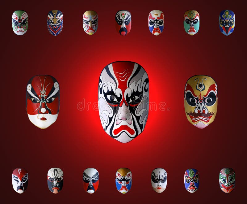 Mask of chinese opera stock photo. Image of chinese, arts - 14241630