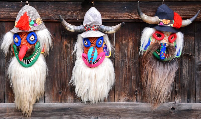 Traditional Mask in Romania Stock Image - Image of tradition ...