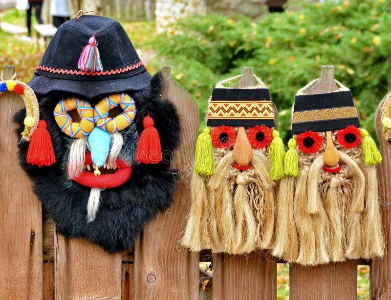 Traditional Mask in Romania Stock Image - Image of tradition ...