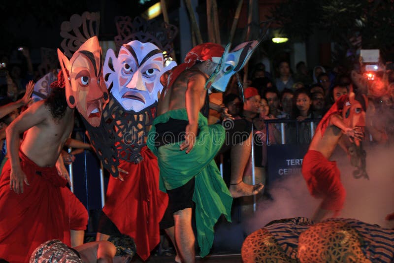 Mask dance editorial stock image. Image of central, mask - 50726534