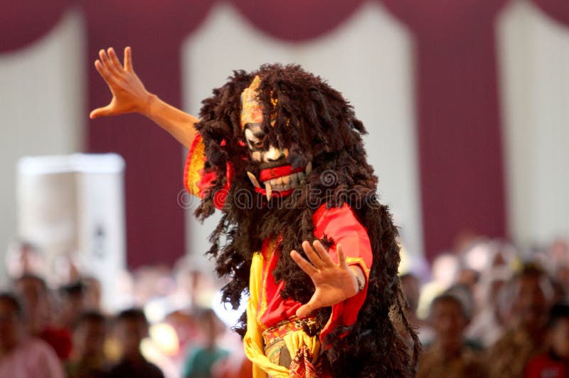 Mask dancers editorial image. Image of solo, central - 69686550