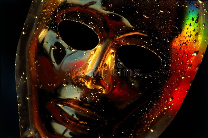 Mask drops stock photo. Image of theatre, psychology, object - 1830258