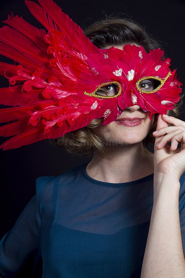 Mask girl stock photo. Image of party, lady, mask, fashion - 31821312