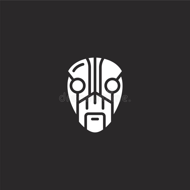 Mask Icon. Filled Mask Icon for Website Design and Mobile, App ...