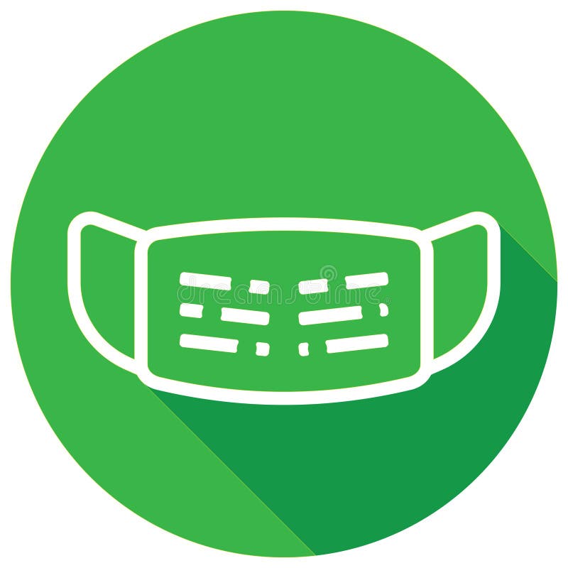 Mask icon vector stock vector. Illustration of health - 284331651