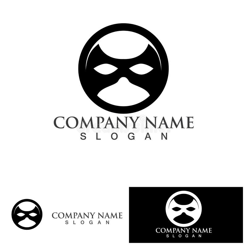 Mask Logo and Symbol Vector Stock Vector - Illustration of sport, actor ...