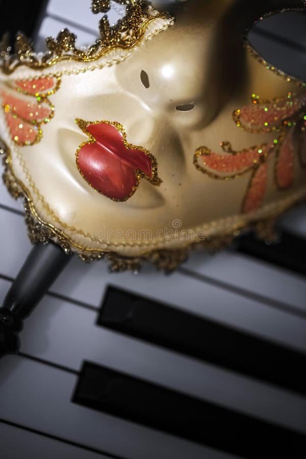 Mask and Music stock photo. Image of concert, mask, elegance - 90178968