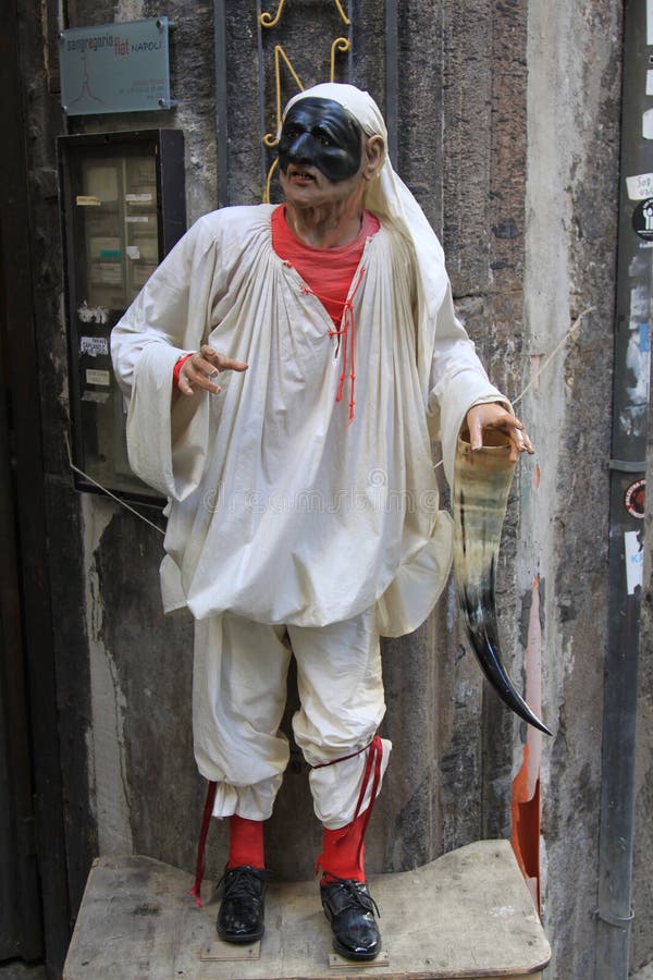Mask of the Naples Pulcinella Tradition Editorial Photo - Image of ...